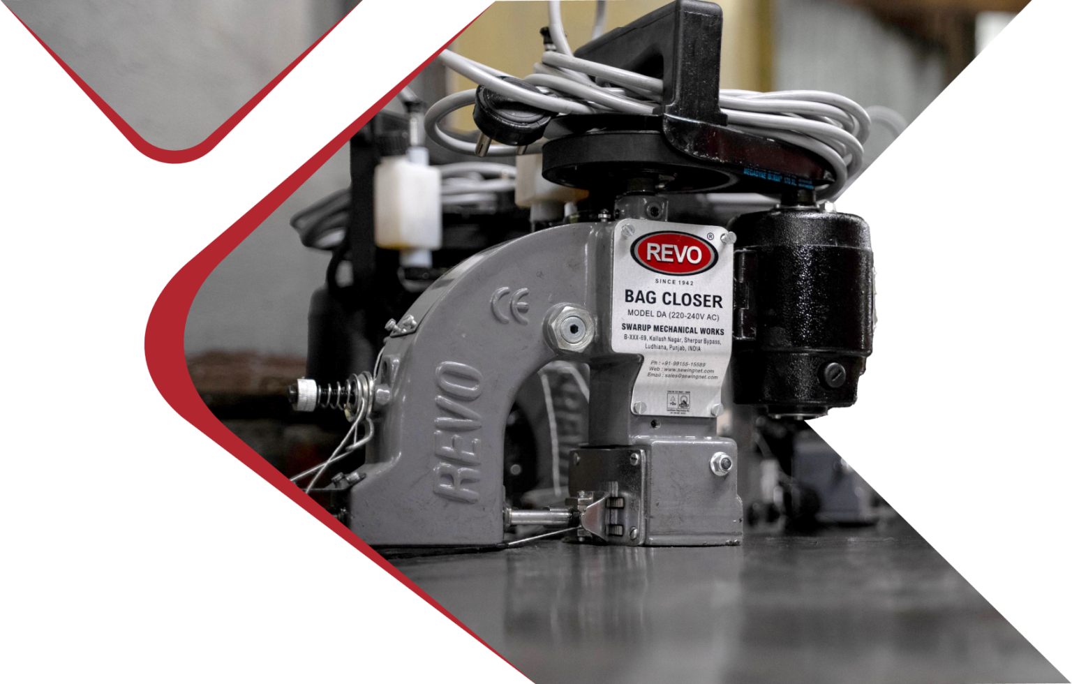 Bag closer machine - Revo India